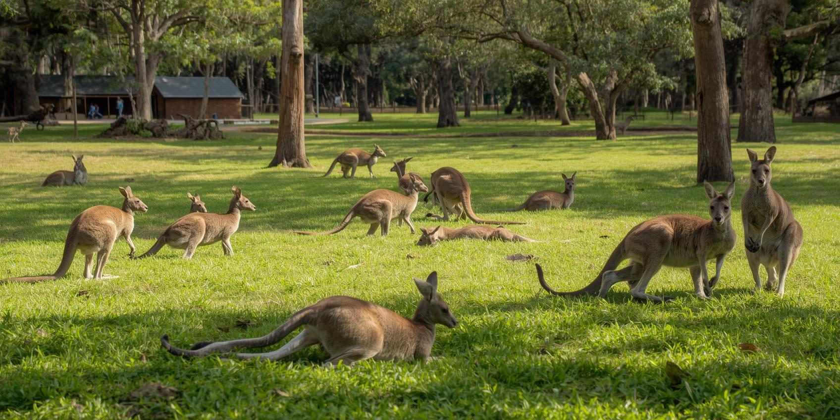 Kangaroos in the zoo - FUTURE ENGLISH