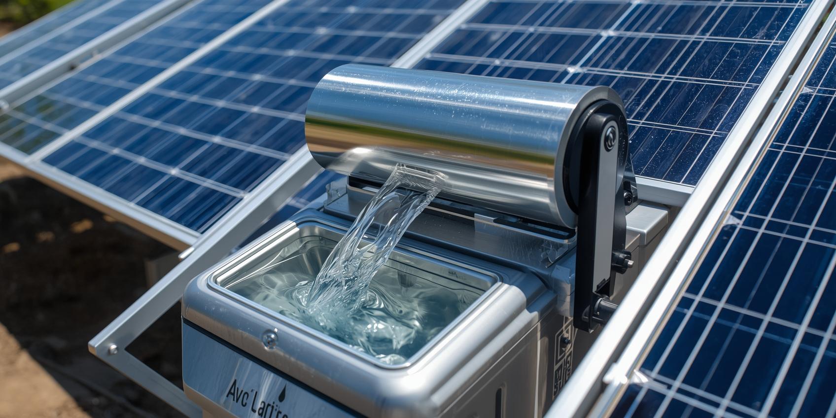 Solar water purifier (SW40) - FUTURE ENGLISH